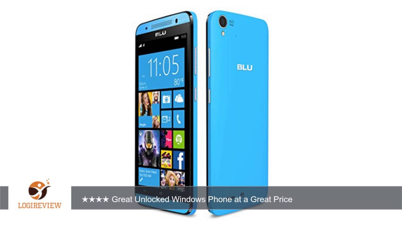 BLU WIN HD LTE - 5.0" Windows Smartphone -GSM Unlocked - Blue | Review ...