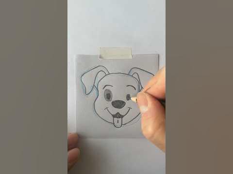 How to draw Patch from 101 Dalmatians (cute & easy) #shorts - YouTube