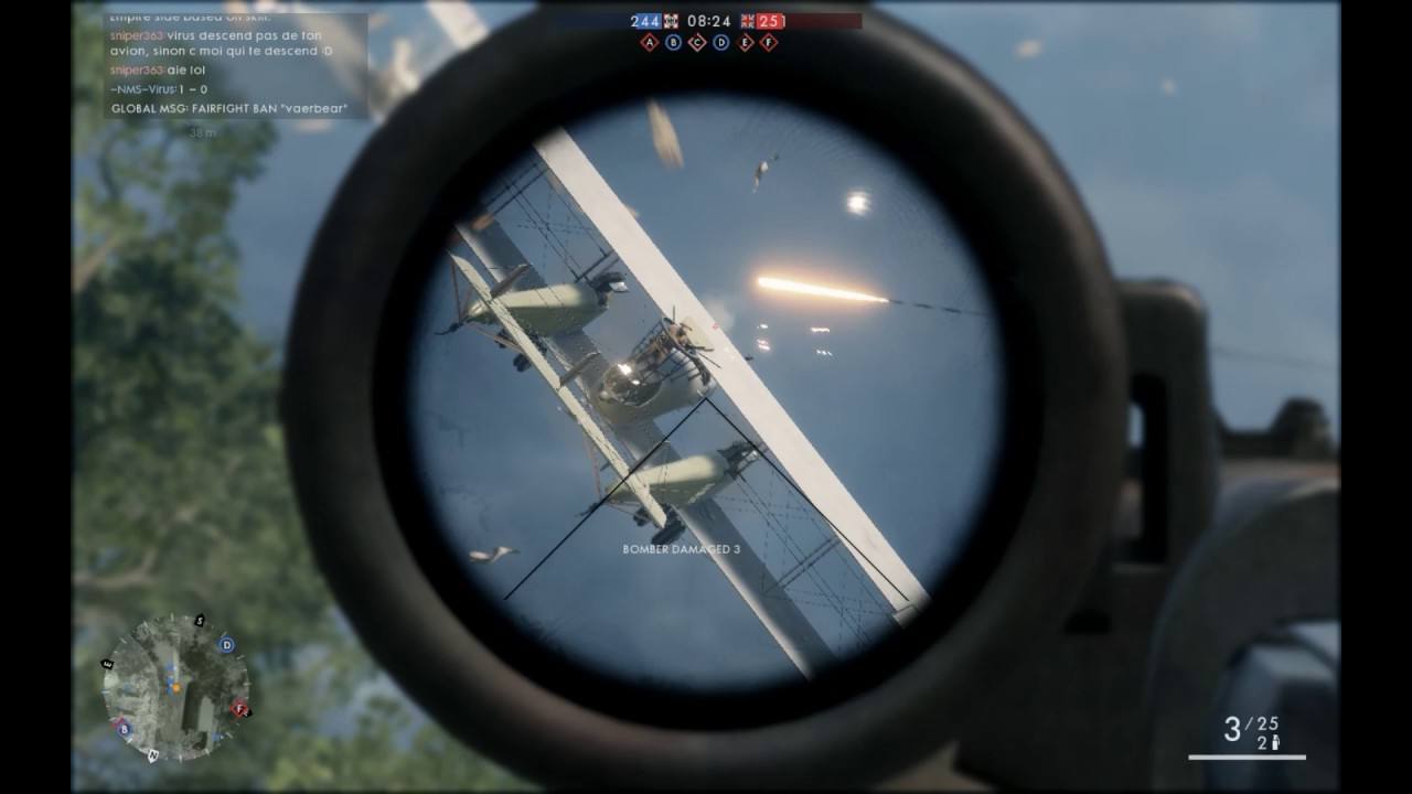 Sniper bomber kill - YouTube