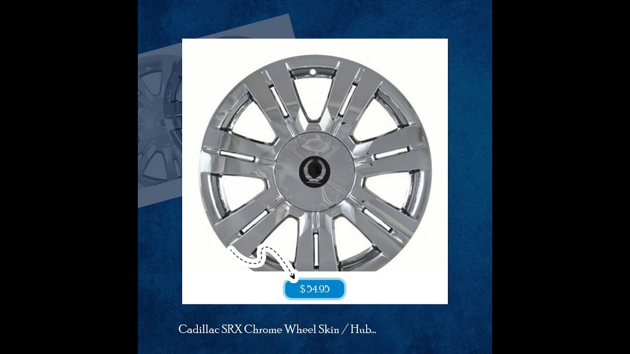 Cadillac SRX Chrome Wheel Skin / Hubcap / Wheel Cover 18" 4665 4664 ...