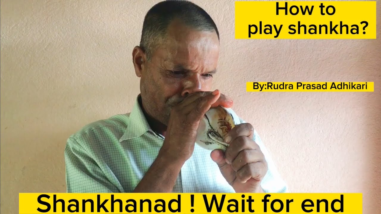 How to play shankha|shankha sound| wonderful shankha sound#shankhaghosh ...