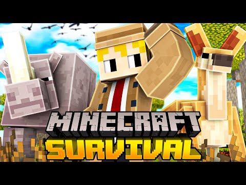 Ich versuche in 100 Tagen einen SAFARI ZOO zu bauen!