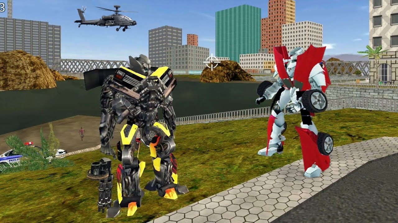 Robot Shark (Transformer Pickup Robot Fight Red Car Robot) Pickup Robot ...