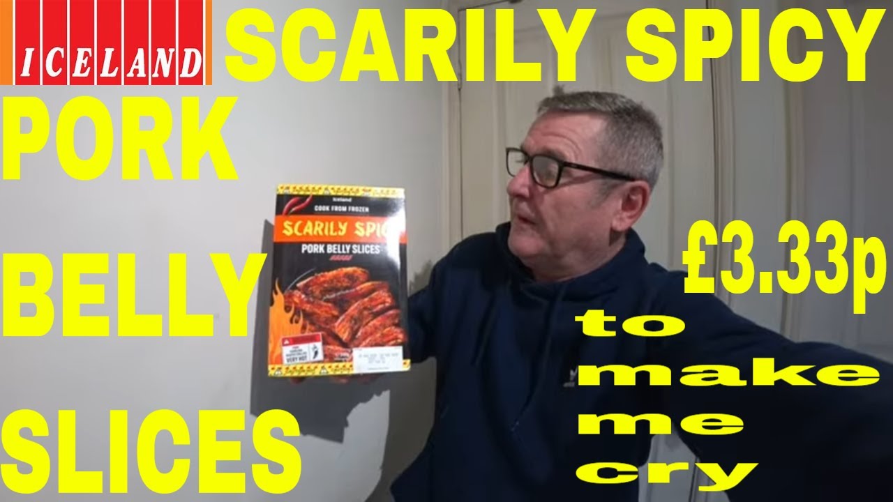 SCARILY SPICY PORK BELLY SLICES, THESE MADE MY EYES WATER - YouTube