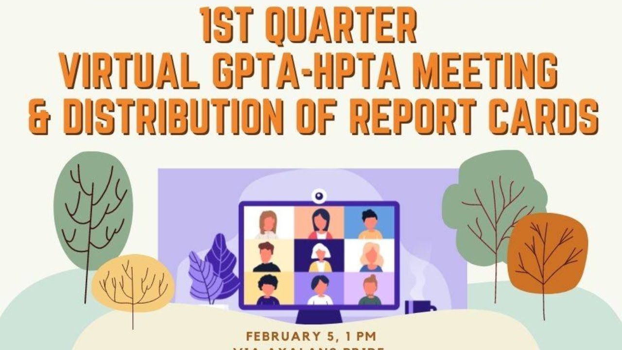 MRAES 1st QUARTER VIRTUAL GPTA-HPTA MEETING - YouTube