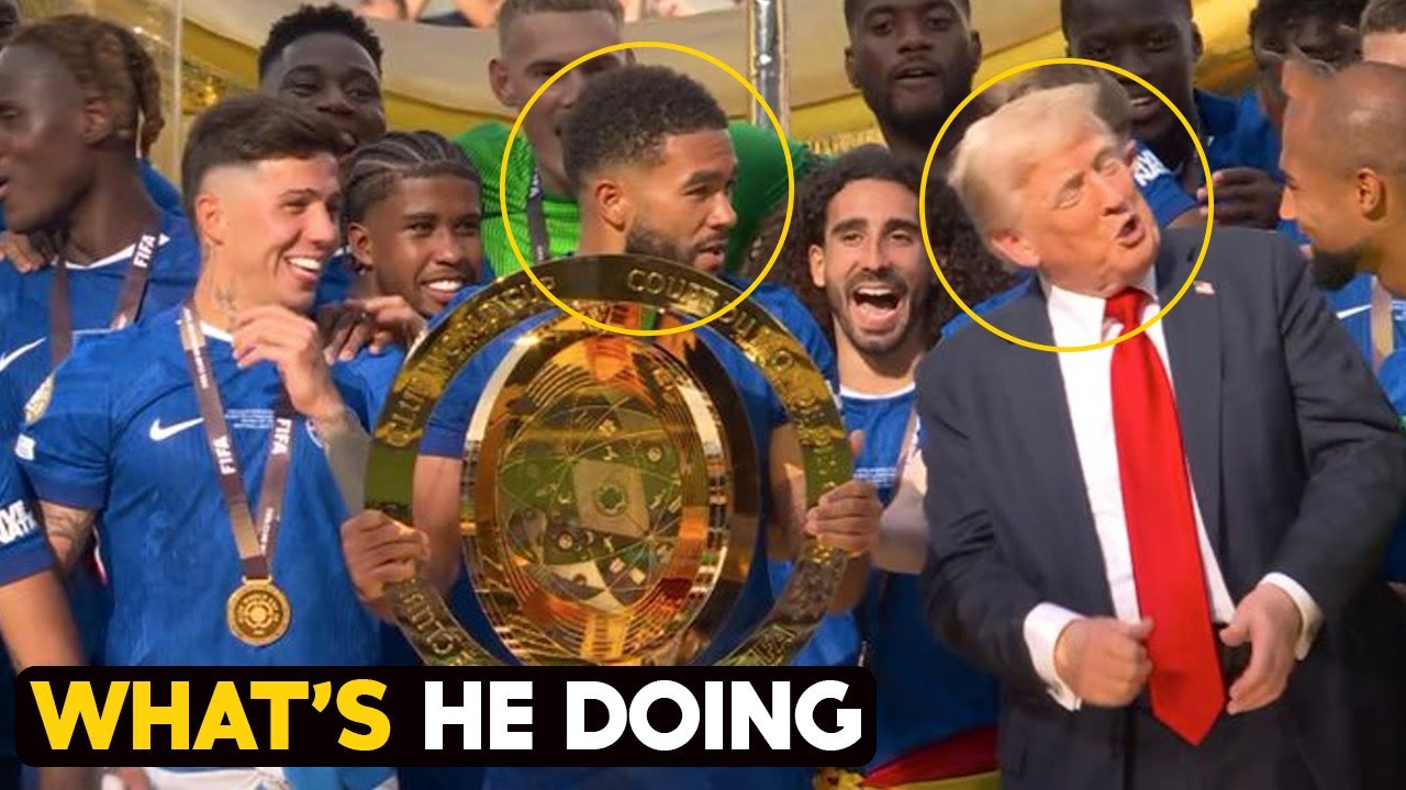 Trump REFUSE to Move After Reece James Tells Him to Leave | Trump Want ...