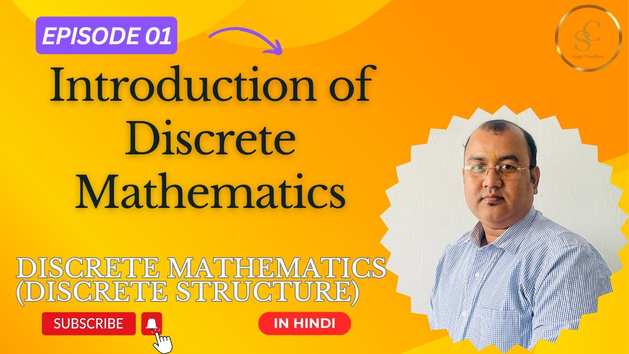 Episode 1 | Discrete Mathematics Introduction | Discrete for B.Tech ...
