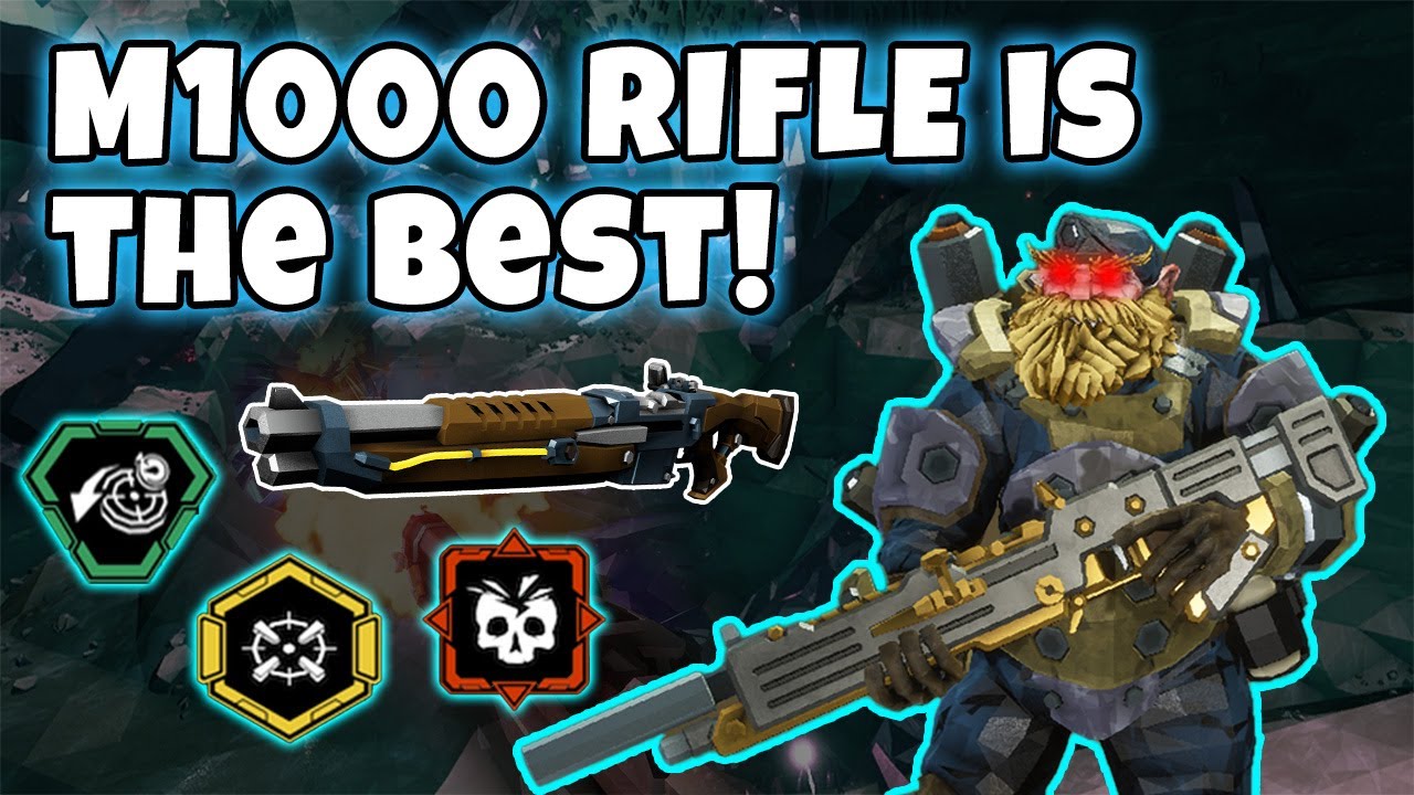 The M1000 is the Scout's STRONGEST Weapon! | Deep Rock Galactic - YouTube