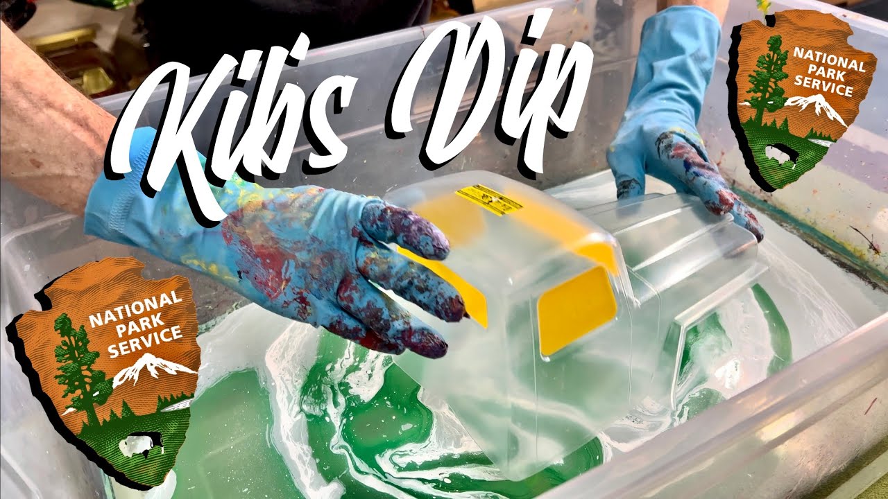 Hydro Dipping The CreepER RC Crawler Cab Only Body by JConcepts - YouTube