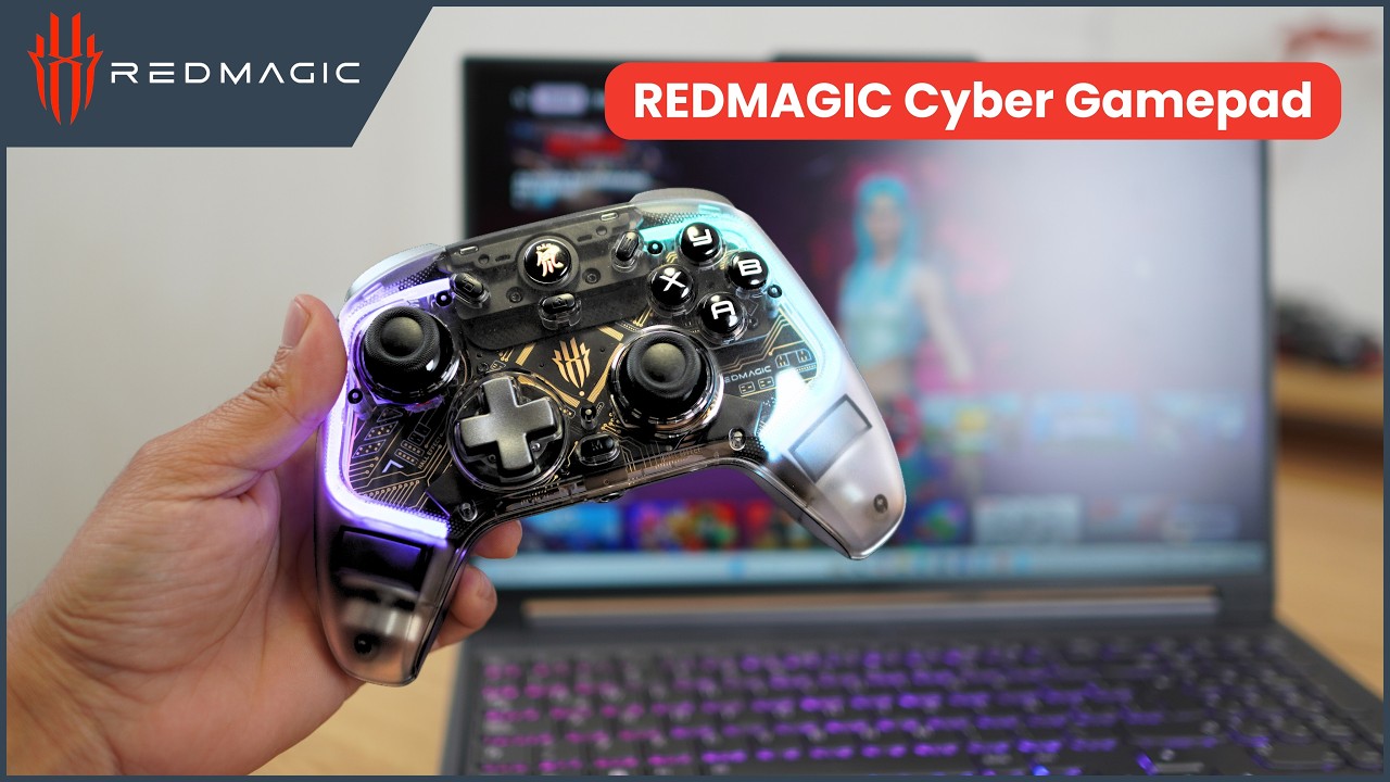 Redmagic Cyber Gamepad Review en Español - YouTube