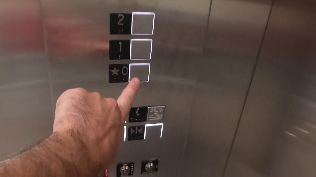 Schindler Traction Elevator At Collin College Technical Campus Building ...