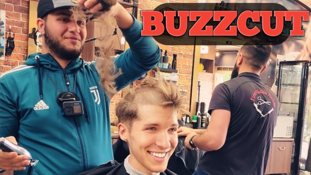ASMR BUZZCUT . "My Client Returns for a Buzzcut After Two Years ...