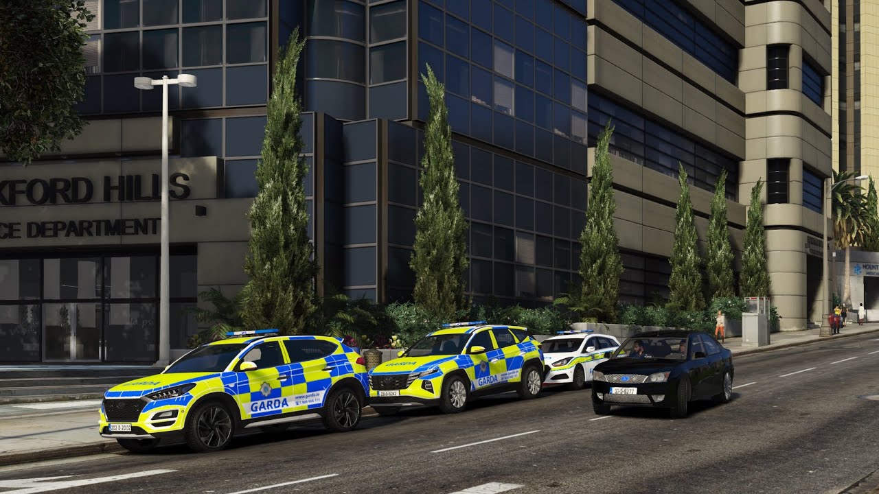 Drug Unit Patrol 282 I GTA 5 FIVEM Irish Emergency Services RPC Garda ...