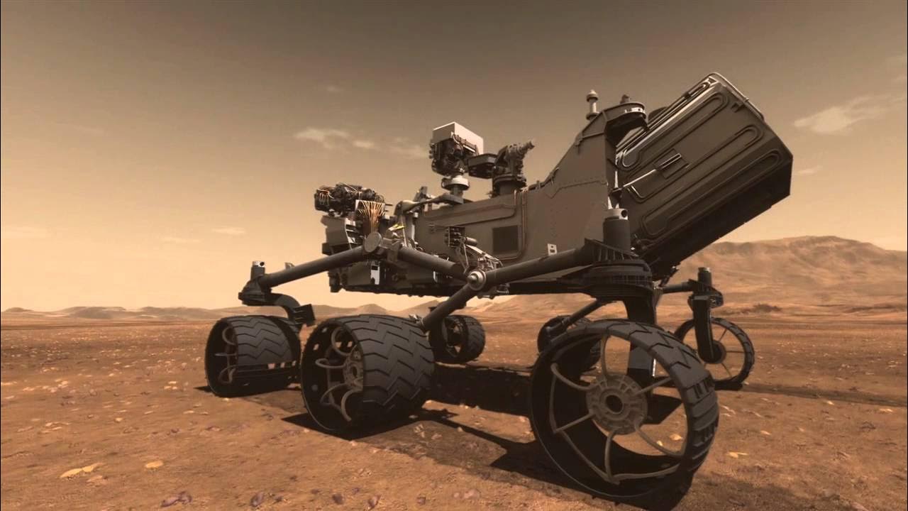 Mars Science Laboratory Curiosity Rover Animation - YouTube