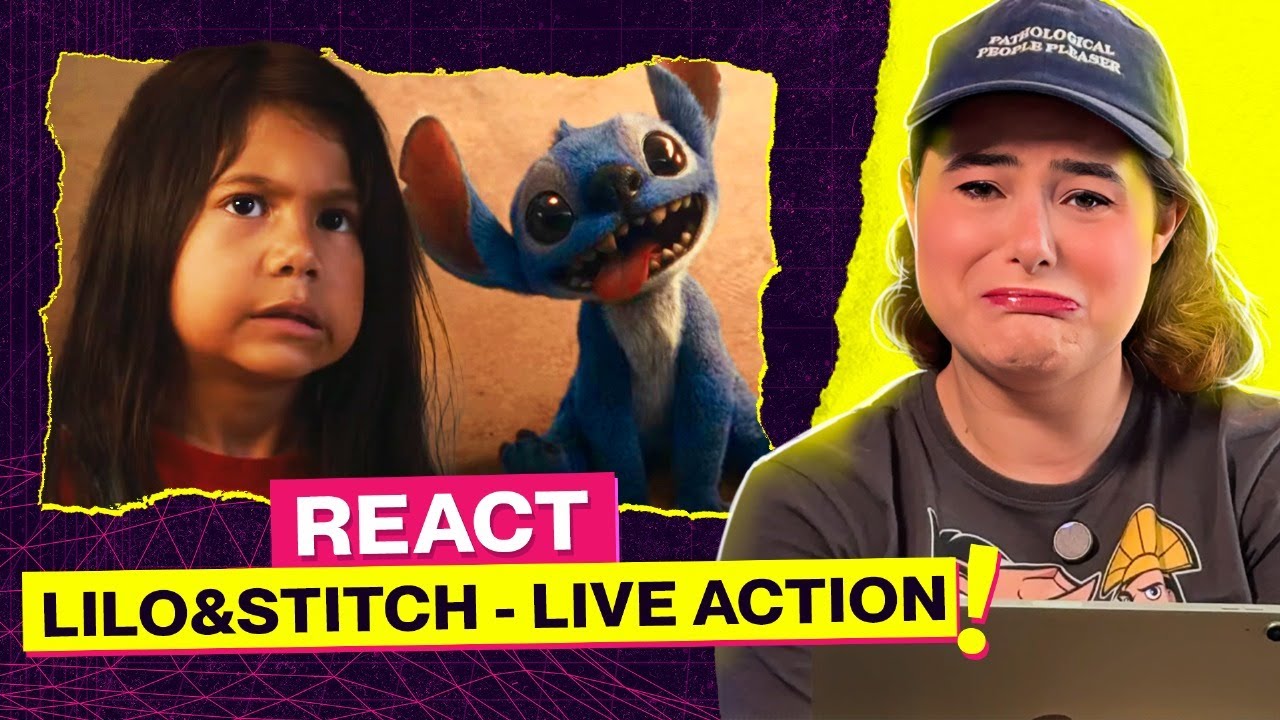 O LIVE ACTION MAIS FOFO DE TODOS! Lilo & Stitch - Trailer React | Alice ...
