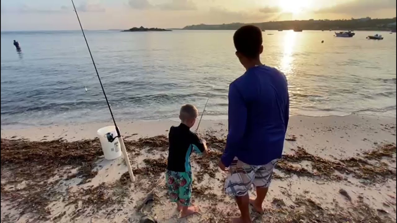 Anguilla Shore Based Fishing Charter - YouTube