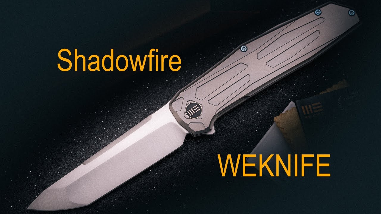WE22035 Shadowfire от WE Knife #4K #WEKnife #WEKnives #RafalBrzeski - YouTube