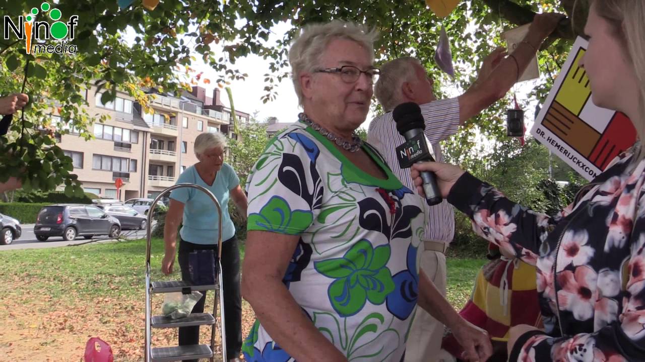 Ninoofse bomen versieren voor dr. Frans Hemerijckx in Ninove. - YouTube