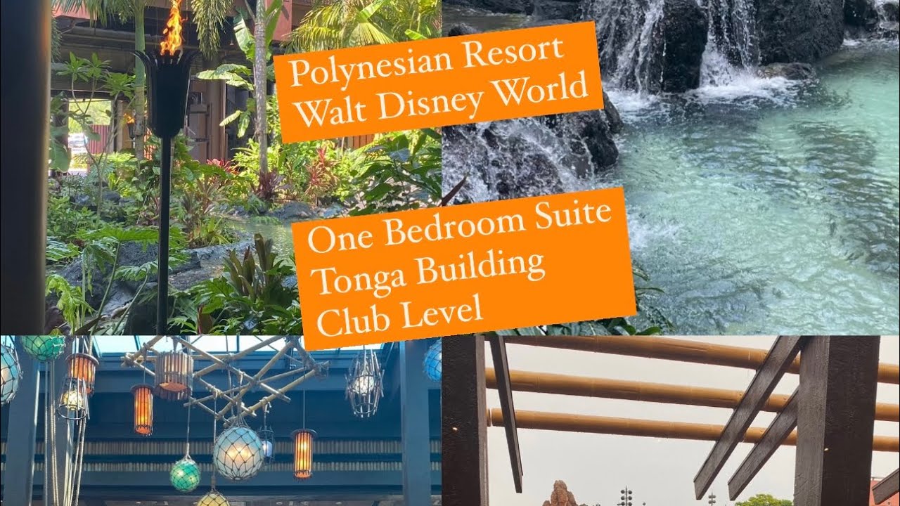 Polynesian Resort 1 Bedroom Suite Tonga Building Club Level in Disney ...