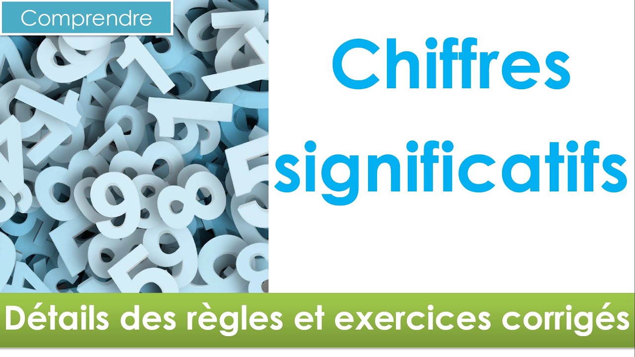 chiffres significatifs 📐 Mathématiques lycée : (niveau 2de et plus ...