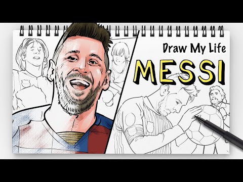 LIONEL MESSI - DRAW MY LIFE INDONESIA