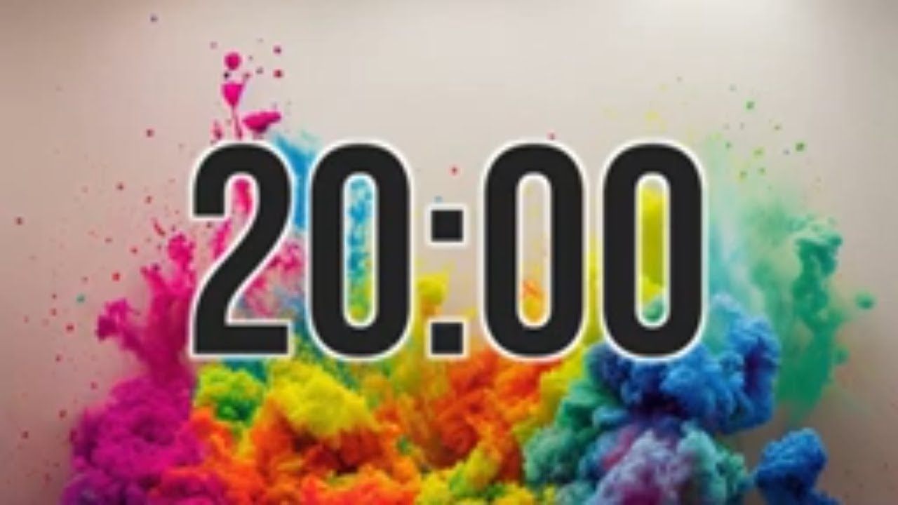 20 minute timer - YouTube
