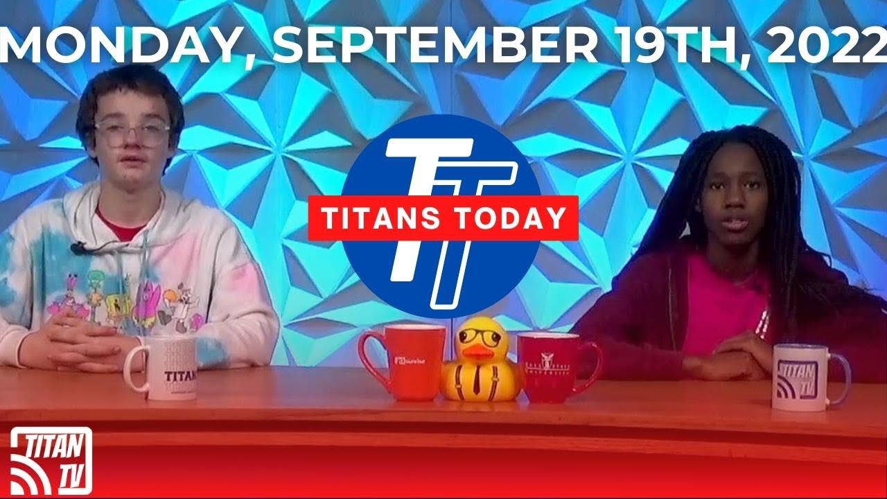 Titans Today | September 19th, 2022 - YouTube