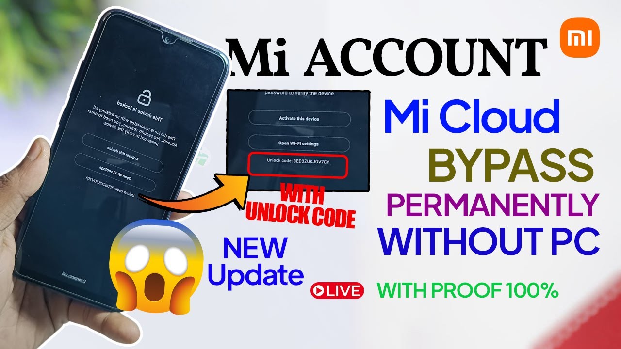 MI Account Remove Permanent Solve *Activate This Device* Mi Account ...