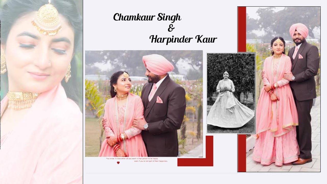 Chamkaur Singh & Harpinder Kaur || Wedding Ceremony Live.... - YouTube