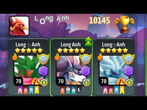 MASTER MAGIC VỚI ĐỘI HÌNH FULL HVIP EVADER | DRAGON CITY - YouTube