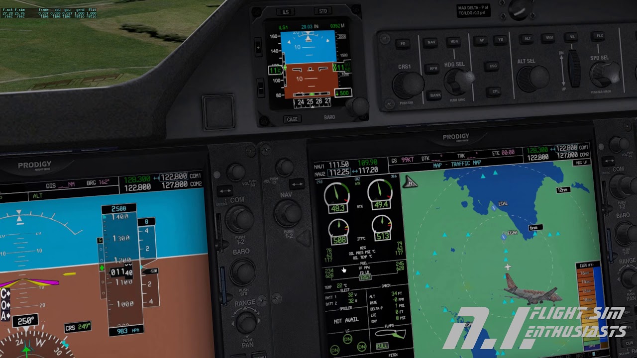 X-Plane 10 Carenado Embraer E50P Phenom 100 EGAA Landing - NIFSE - YouTube