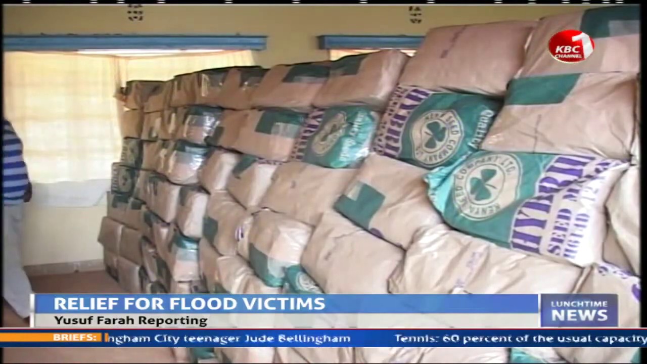 Bomachoge/Borabu flood victims receive farm input donations - YouTube