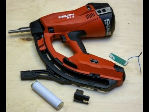 Hilti Gx3 boşalan tüplerin tekrardan doldurulup kullanabilirsiniz.(1)