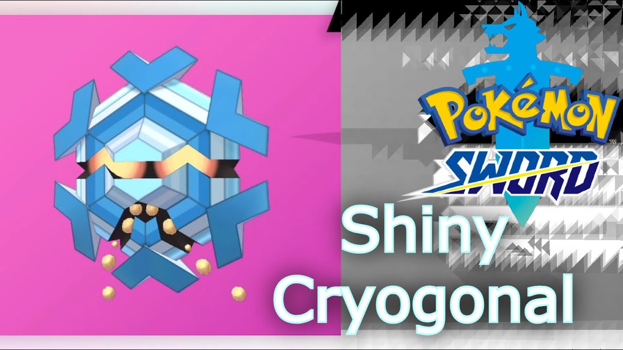 Shiny Cryogonal in Sword - YouTube