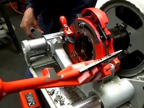 RIDGID Tarrajas Electricas - YouTube