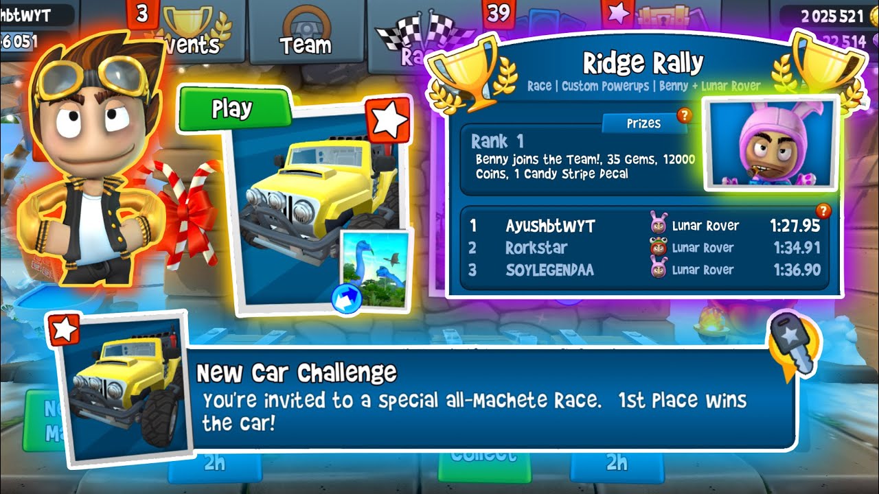 Machete UNLOCKED ⚡️| Ridge Rally 🥇| Rez | Beach Buggy Racing 2 🏖🏁 | BB ...