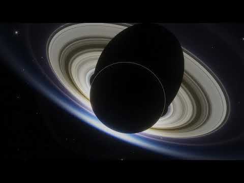 Saturn Flyby - YouTube