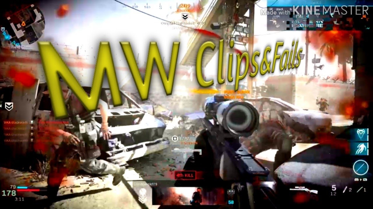 MW Quad Head? (Clips &Fails#34) - YouTube