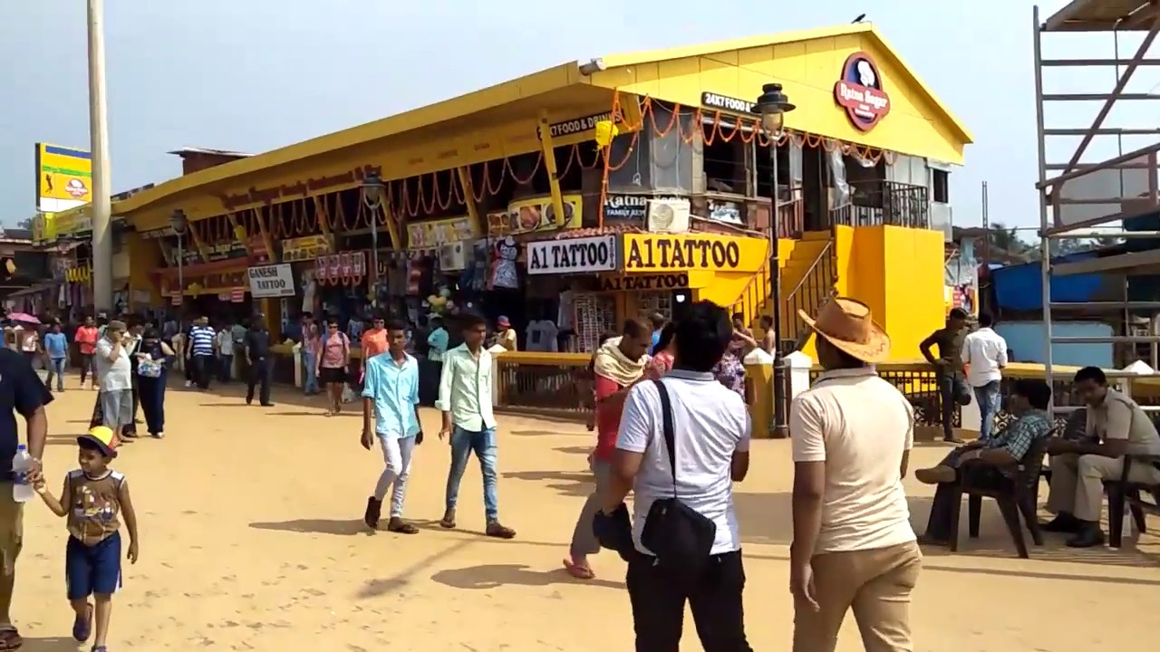 North Goa | Calangute Beach Goa | Calangute Market | Tibetan Market ...