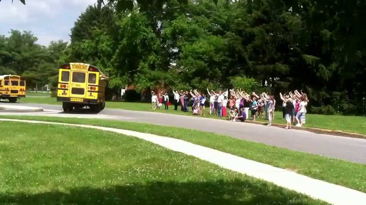 Last day of school! An awesome good bye from school teachers an ...
