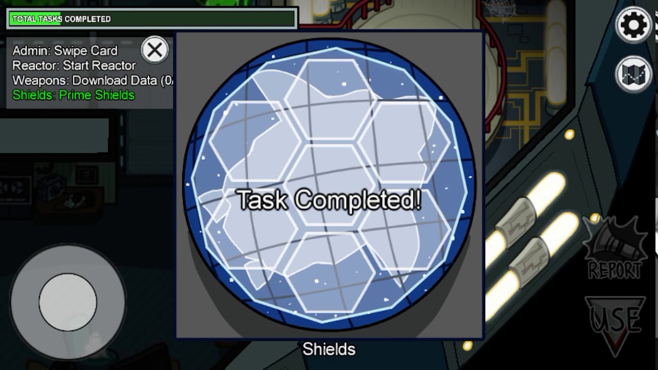 Shields is a Visual Task Too (Among Us) - YouTube