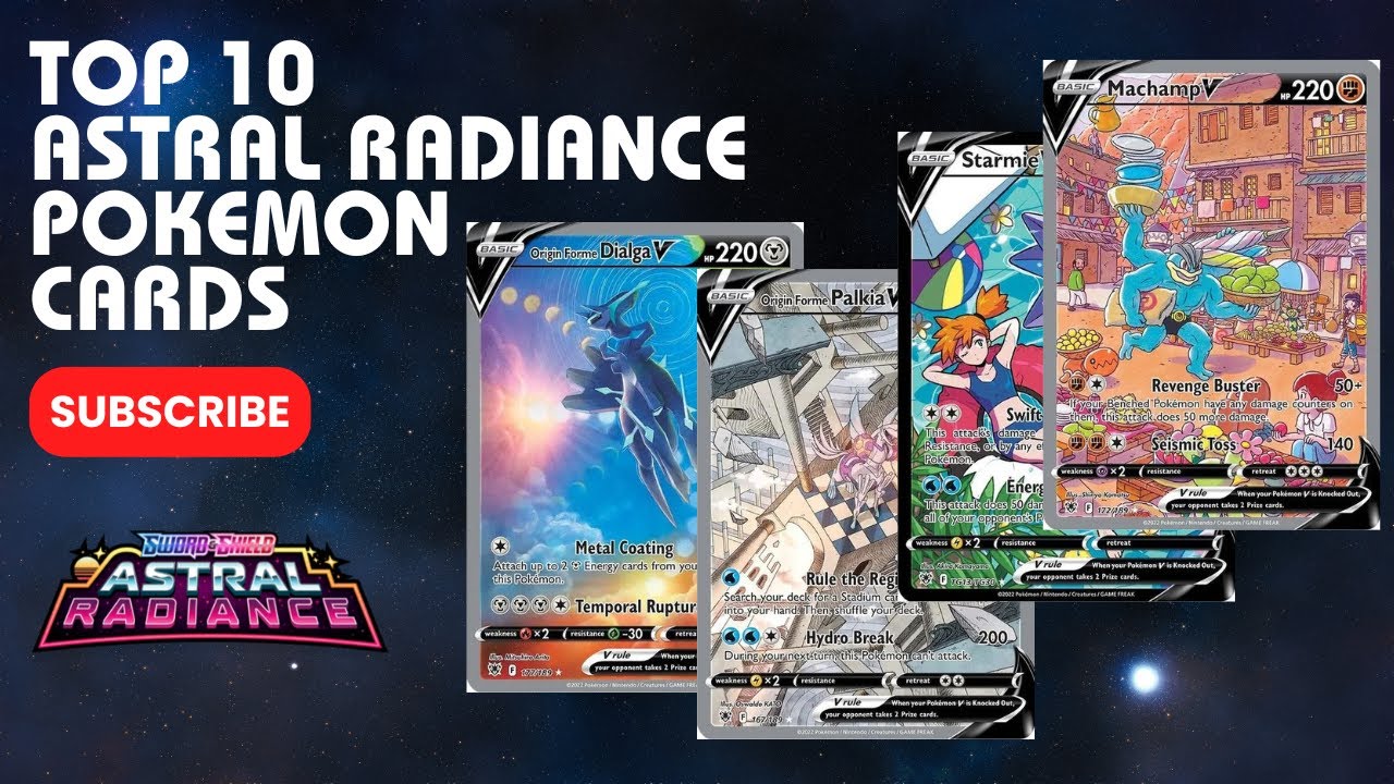 Top 10 Astral Radiance Pokemon Cards! Best Pokemon Cards - YouTube