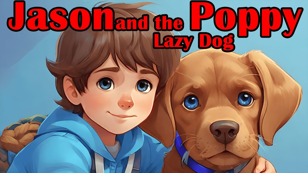🐶 Jason and the Lazy Dog Poppy 👶 Children's book 🐶 Pet Story 🐶 labrador ...