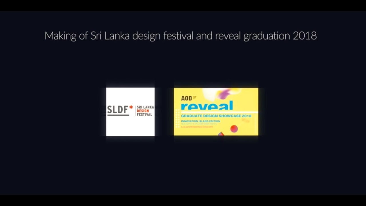Making of AOD Reveal Graduation showcase 2018 - Kashyapa Events - YouTube