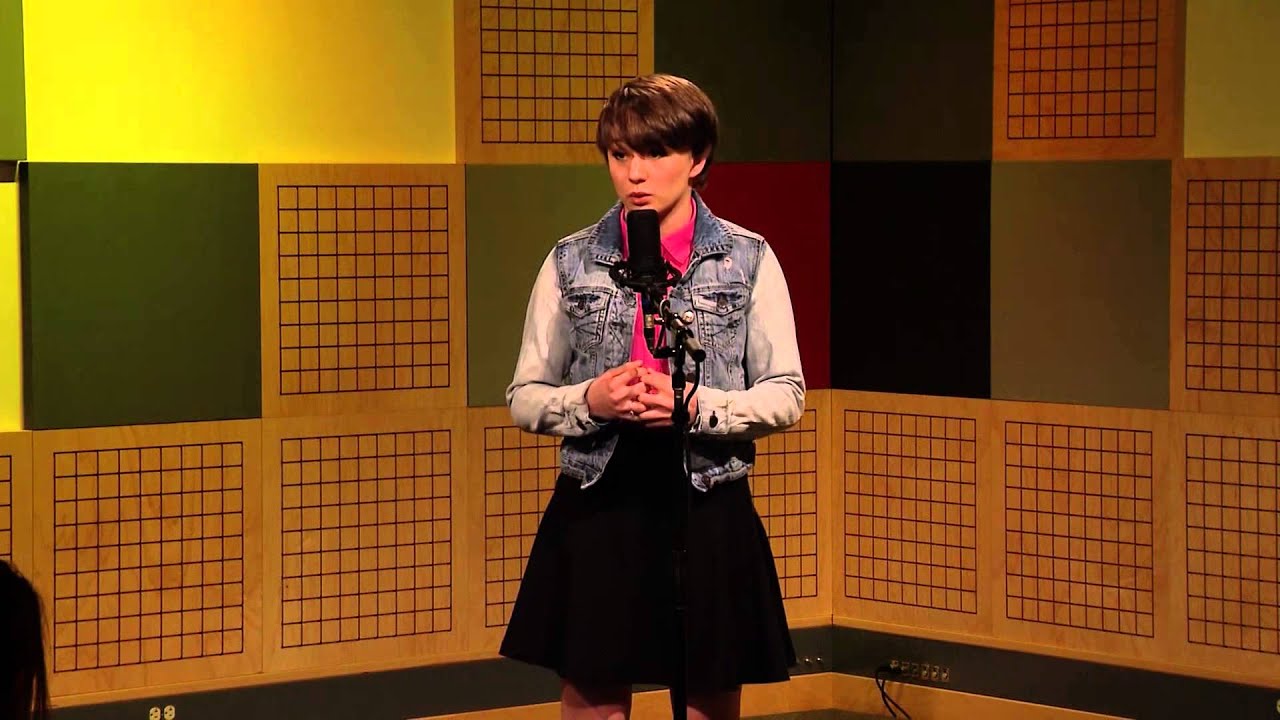 Poetry Out Loud 2015 - YouTube