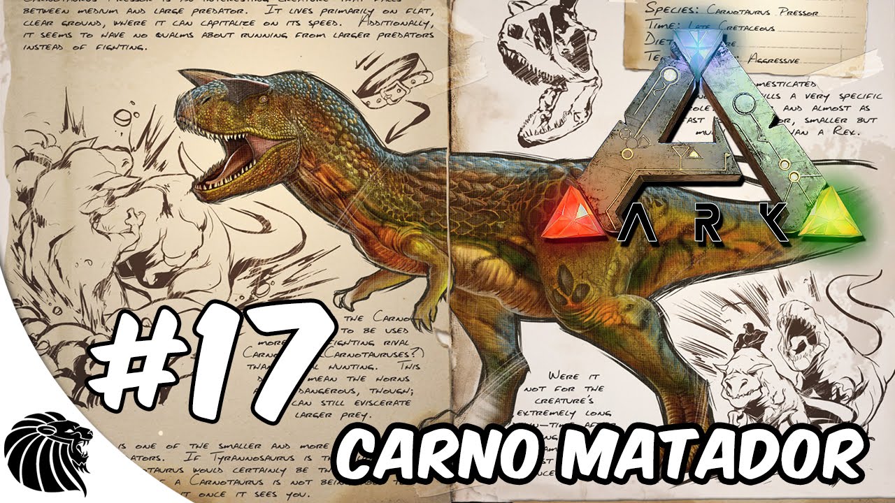 ARK Survival Evolved Gameplay - CARNO MATADOR#17 [PT-BR] - YouTube