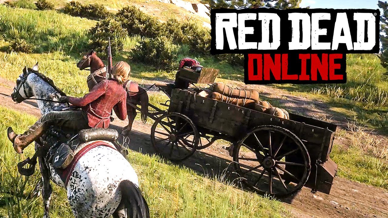Valentine War - Robbing Wagon Goods | RED DEAD ONLINE #rdo # ...