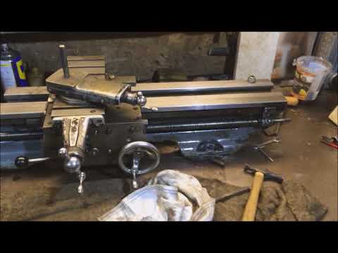 Myford Super 7 Leadscrew & Topslide Removal - YouTube