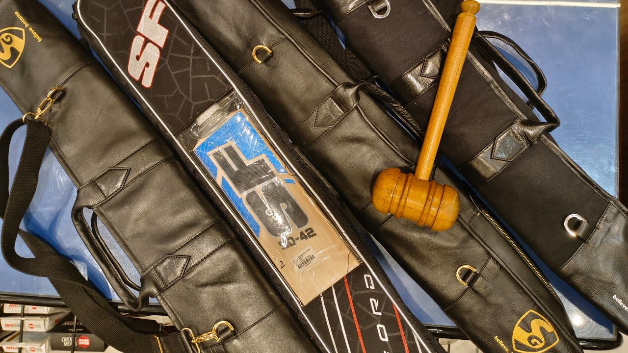 Unboxing most expensive cricket bats | English willow cricket bats ...