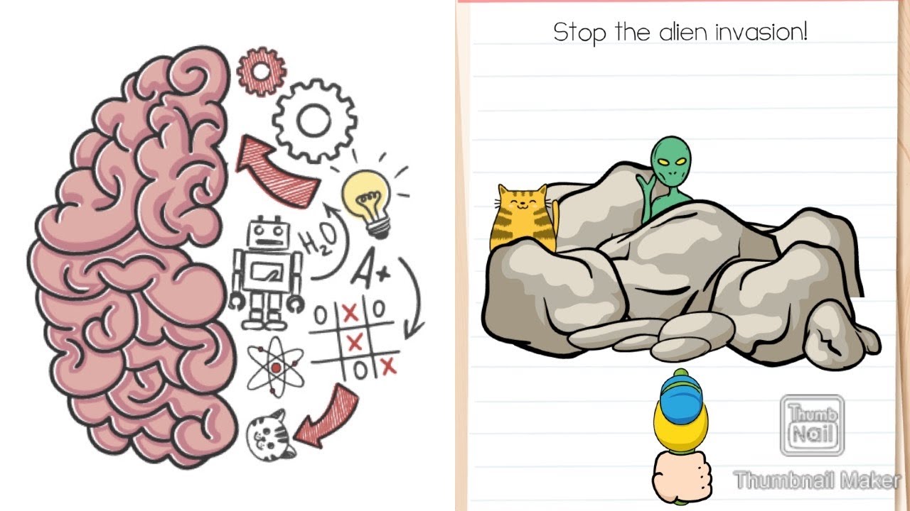 Brain Test - Level 58 Walkthrough - YouTube